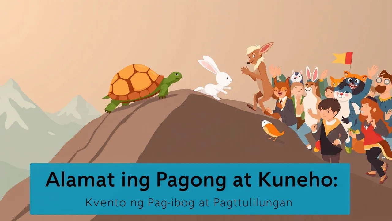 Alamat ng Pagong at Kuneho: Kwento ng Pag-ibig at Pagtutulungan - Sumulat