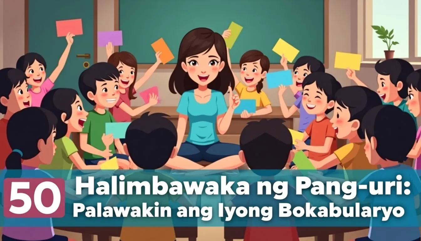 50 Halimbawa ng Pang-uri