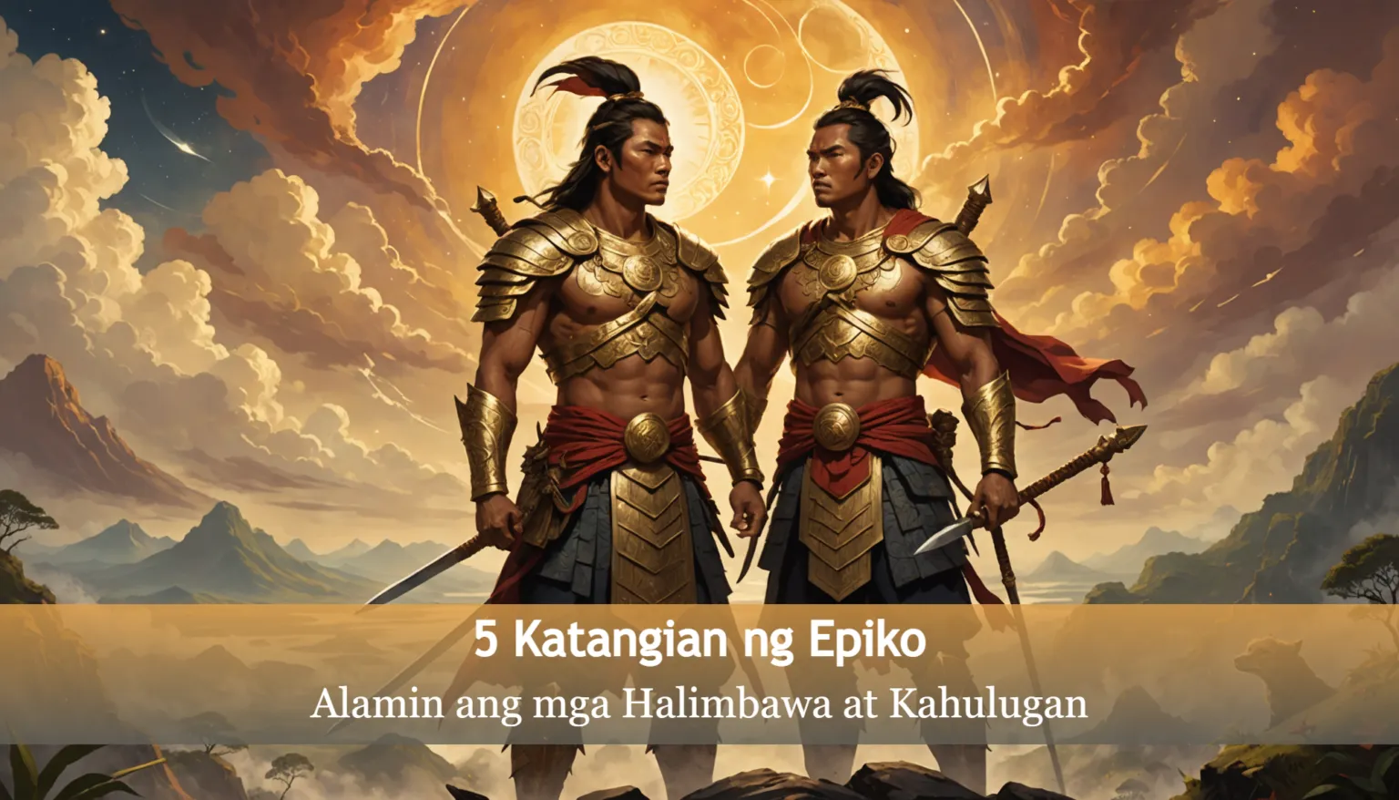 5 Katangian ng Epiko