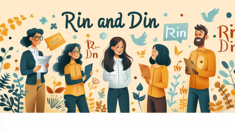 Pagkakaiba ng Rin at Din