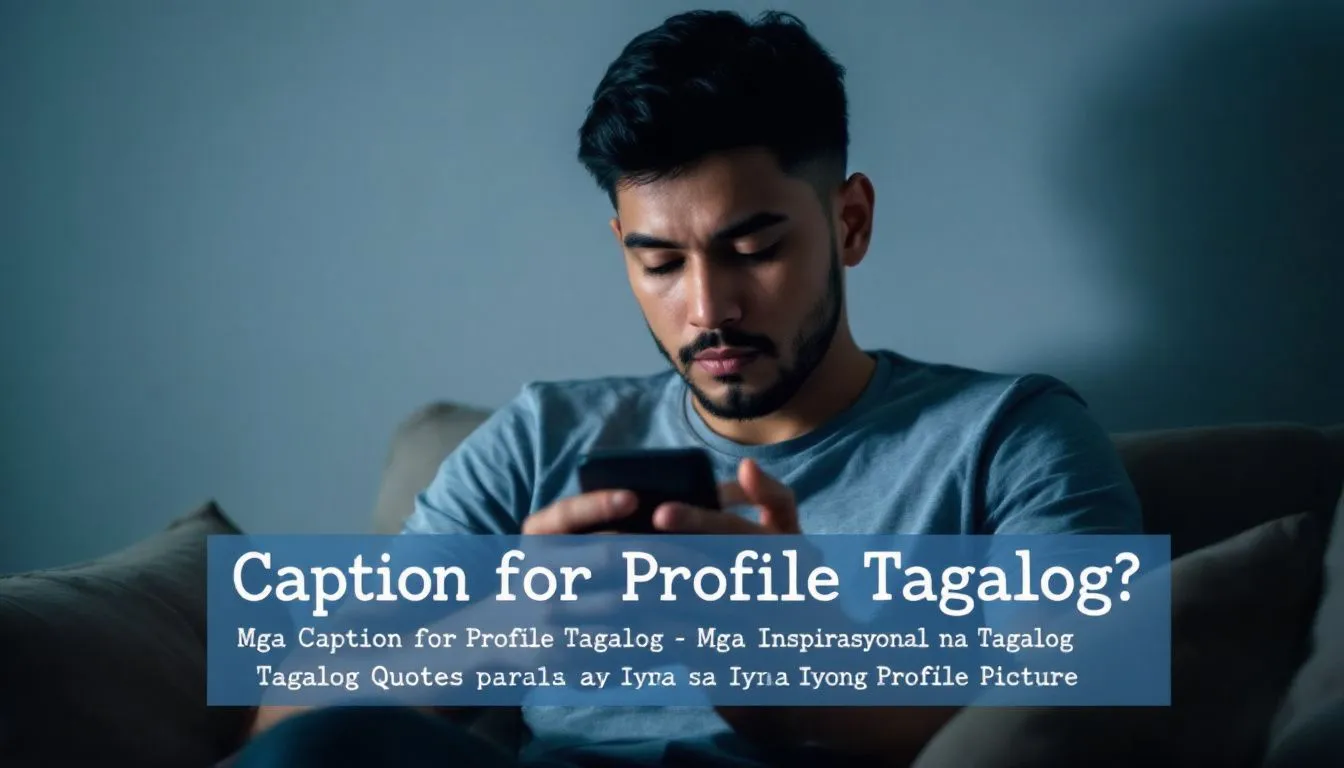 Caption for Profile Tagalog