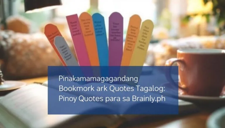 Inspirational Message in Tagalog